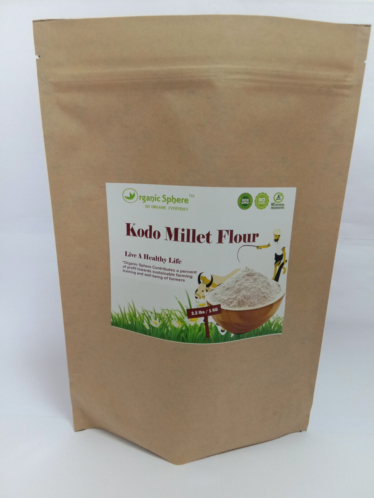 Kodo Millet Flour | Buy Online - Organic Sphere