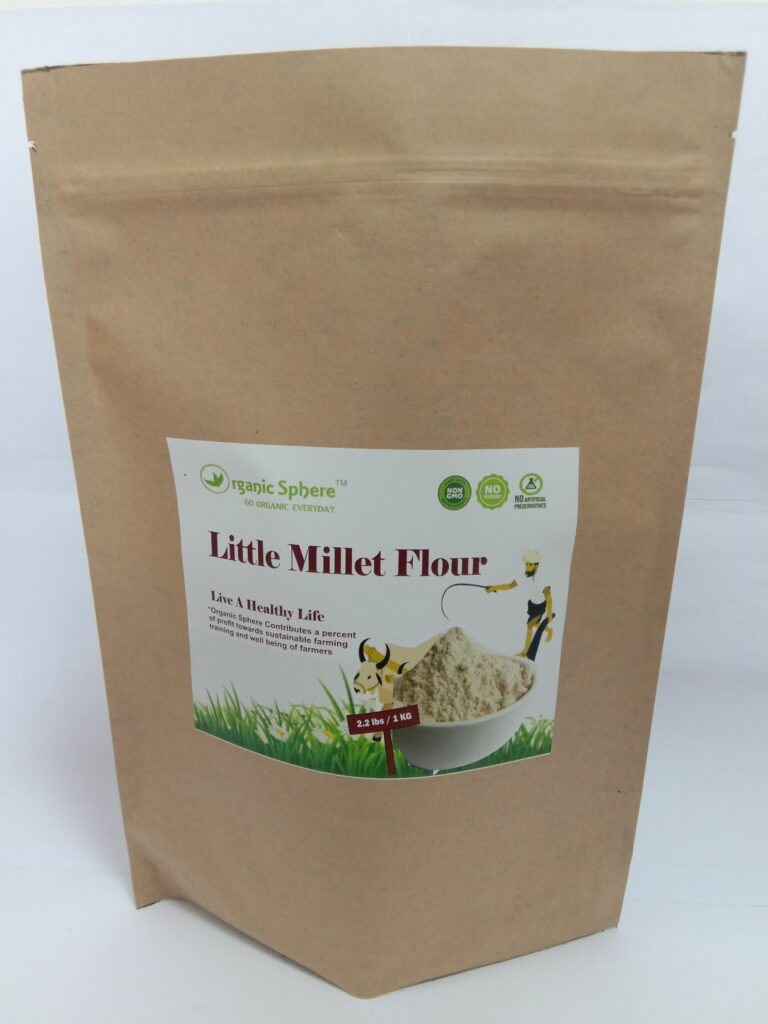 Little Millet Flour | Online at Best Price - Organic Sphere
