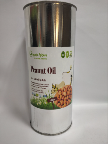 Ganuga/Bull Driven Peanut Oil / Groundnut Oil - Organic Sphere