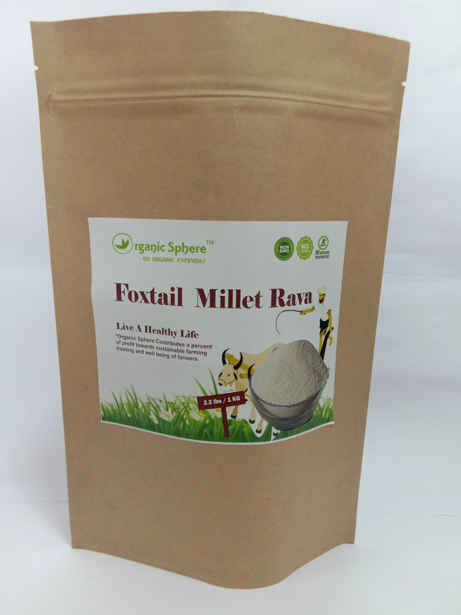 Foxtail Millet Rava | Buy Online - Organic Sphere